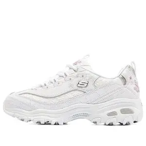 Sketchers D'lites 1.0 Low Top Sneakers - White