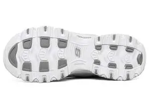 Sketchers D'lites 1.0 Low Top Sneakers - White