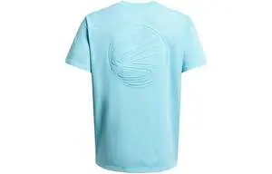Under Armour Curry Emboss Hw T-shirt - Mint Blue