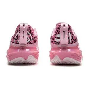 LI-NING Speed "pink Double Boom" Athletic Sneakers - Pink/black/white