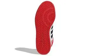 Adidas Hoops 2.0 Mid Sneakers - Black/red