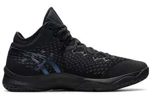 Asics High Top Lace-up Athletic Sneakers - Black