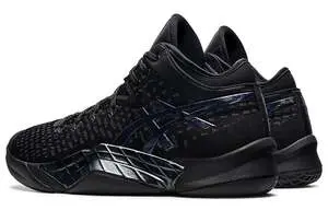 Asics High Top Lace-up Athletic Sneakers - Black