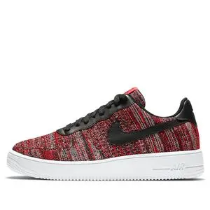 Nike Force 1 Flyknit 2.0 Sneakers - Black/red