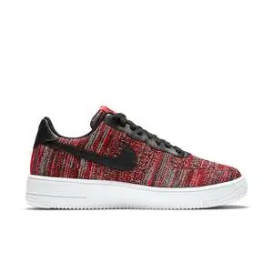 Nike Force 1 Flyknit 2.0 Sneakers - Black/red