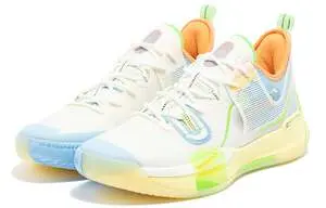 361 DEGREES Burning Force Iso Athletic Sneakers - White/blue/green