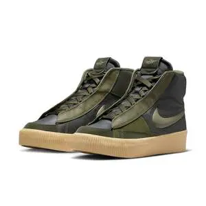 Nike Blazer Mid Victory Sequoia High Top Sneakers - Olive Green