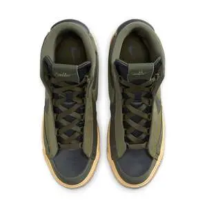 Nike Blazer Mid Victory Sequoia High Top Sneakers - Olive Green