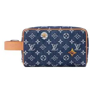 LOUIS VUITTON Locker Dopp Kit - Blue
