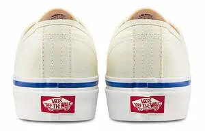 VANS Authentic 44 Deck Dx Retro Casual Skateboarding Shoes - White/blue