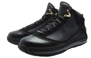 Nike Max Lebron 7 High Top Sneakers - Black