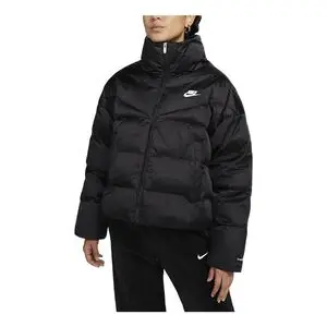 Nike Therma-fit City Series Synthetic Fill Shine Jacket - Black/multi-color