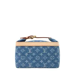 LOUIS VUITTON Monogram Denim Cruiser Toiletry Bag