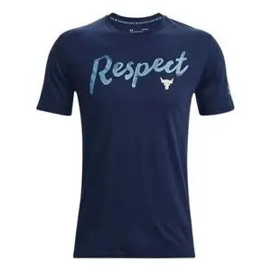 Under Armour Project Rock Respect The Grind T-shirt - College Navy