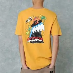 VANS Asian Artist Crossover Series Graphic Tee - Yellow