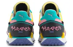 PUMA Future Rider "solar Power" Sneakers - Black/green/pink