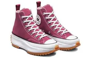 CONVERSE Run Star Hike High Top Sneakers - Pink/red/white