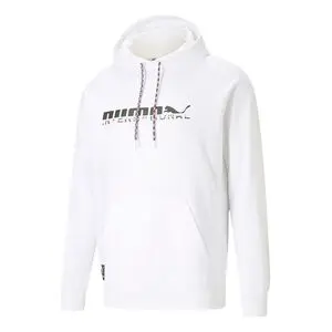 PUMA International Graphic Hoodie 'white Grey