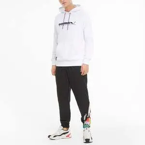 PUMA International Graphic Hoodie 'white Grey
