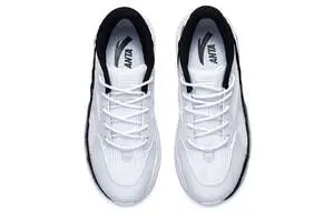 ANTA Low Top Lace-up Sneakers - White/black