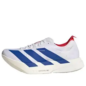 Adidas Adizero Adios Pro 4 Sneakers - Cloud White/royal Blue/pure Ruby