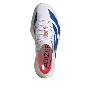 Adidas Adizero Adios Pro 4 Sneakers - Cloud White/royal Blue/pure Ruby