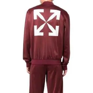 Off-White Fw22 Arrow Pattern Zipper Jacket