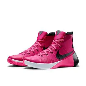 Nike Hyperdunk 2015 "think " High Top Sneakers - Pink
