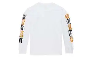 CONVERSE Long-sleeve Applique Logo Tee