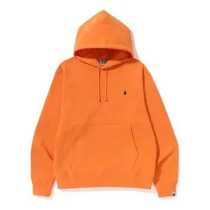 A BATHING APE Ape Head Pullover Hoodie - Orange