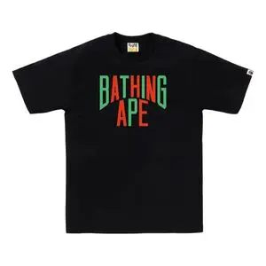 A BATHING APE Color Nyc Logo T-shirt 2023 - Black