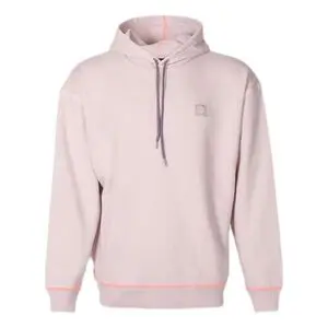 CONVERSE Logo Pullover Hoodie Asia Sizing - Pink