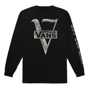 VANS Long Sleeve Printed T-shirt - Black