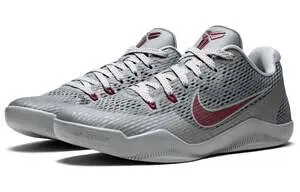 Nike Kobe 11 "lower Merion" Athletic Sneakers - Grey/red