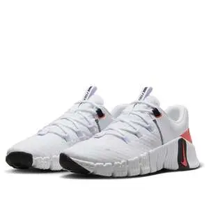 Nike Free Metcon 5 Athletic Sneakers - White/black/red