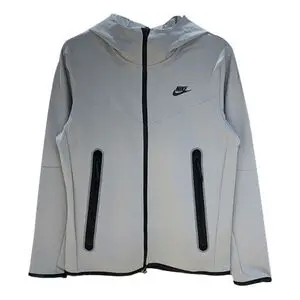 Nike Hooded Breathable Windproof Jacket - Silver