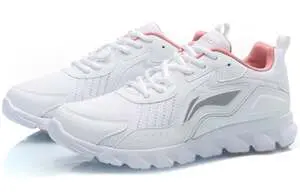 LI-NING Athletic Sneakers With Shock-absorbing Soles - White