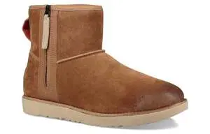 UGG Classic Mini Zip Waterproof Boots - Brown