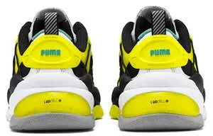 PUMA Ldqcell Omega Low Top Sneakers - White/yellow/black