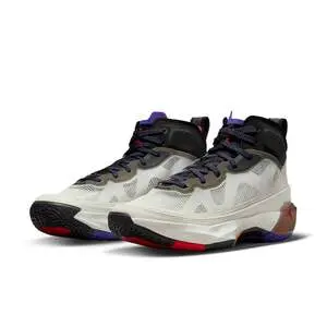 JORDAN Air 37 "beyond Borders - Light Bone/fire Red/black