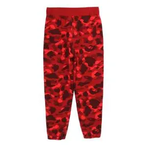 A BATHING APE Color Camo Wide Fit Sweat Pants