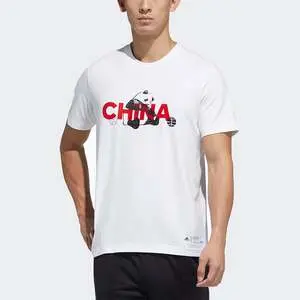 Adidas Graphic Panda Crewneck T-shirt