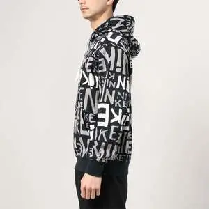 Nike Club Pullover Hoodie With Graphic Print