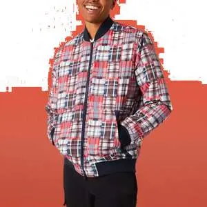 CONVERSE Printed Utility Bomber Jacket