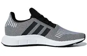 Adidas Swift Run Casual Sneakers - Black