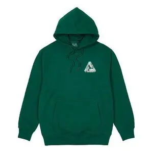PALACE Tri-chrome Triangle Pattern Hoodie - Green
