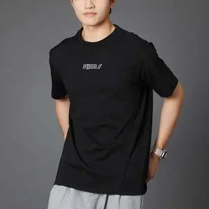PUMA Rad/cal Tee 'black Grey - Black/grey