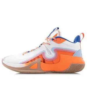 LI-NING Badfive Mid-top Basketball Sneakers - Orange