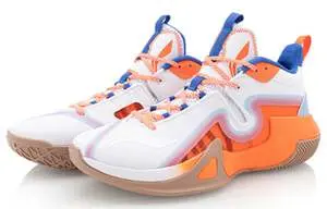 LI-NING Badfive Mid-top Basketball Sneakers - Orange