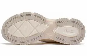 LI-NING Casual Lightweight Low-top Sneakers - White/beige
